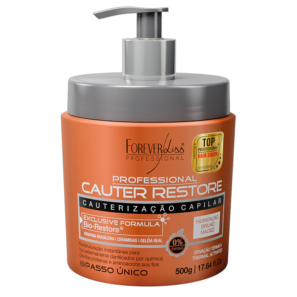 Máscara Cauter Restore Passo Único 500g Forever Liss Coprobel