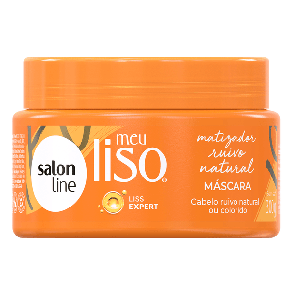 Máscara Meu Liso Matizador Ruivo Natural 300g Salon Line - Coprobel